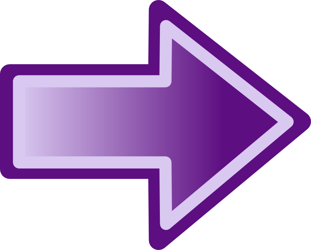 Back - Big Purple Arrow Clipart - Full Size Clipart (#3181) - PinClipart
