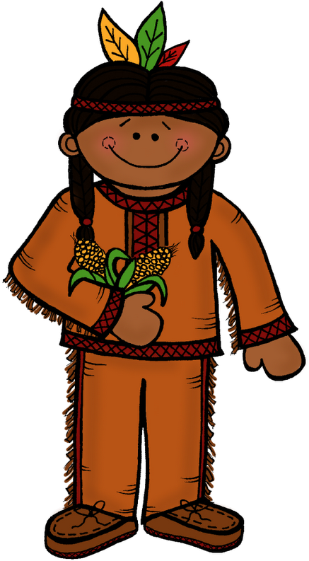 Native American Thanksgiving Clipart Kid - Native American Clipart ...