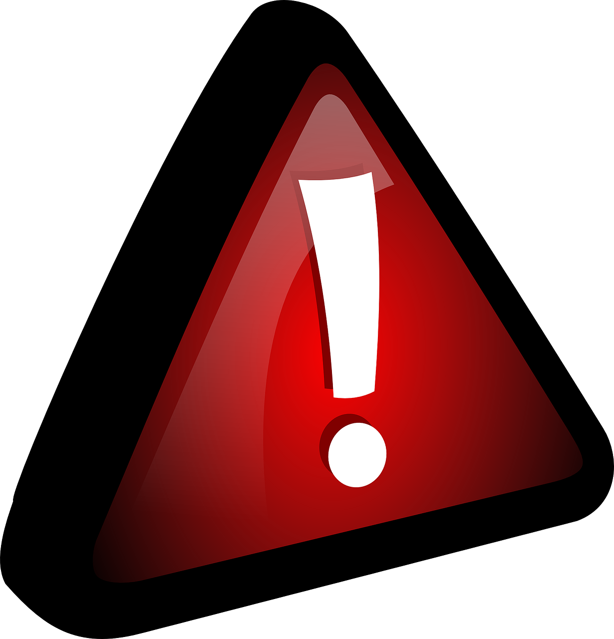 Exclamation Icons Svg Clip Arts 576 X 599 Px - Png Download - Full Size ...