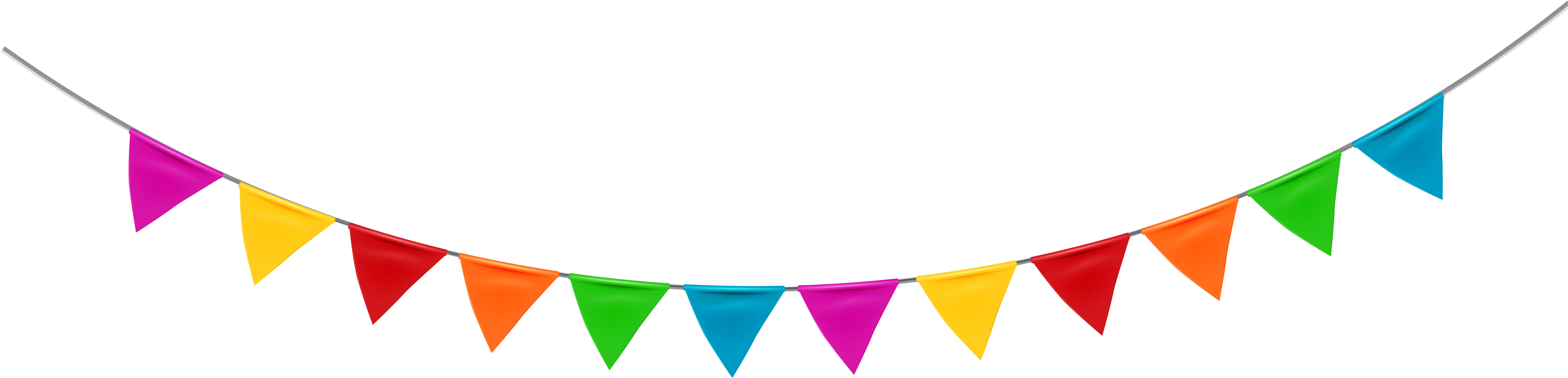 Party Streamer Clipart Image Thanks Message For My Birthday Wishes 