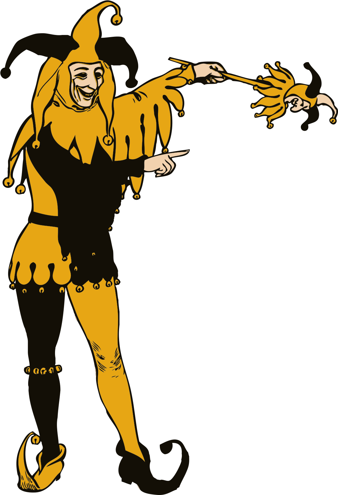 Vector Clip Art - Medieval Jester Clip Art - Png Download - Full Size ...