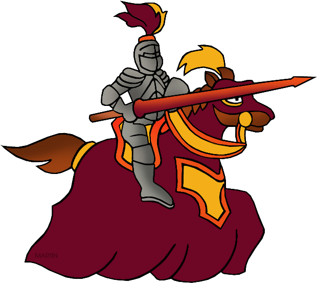 History Clipart Joust - Middle Ages Knights Clipart - Png Download ...