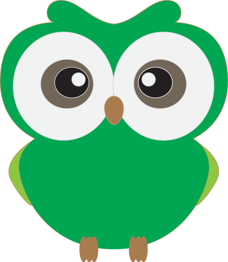 Owl Clip Art Red - Png Download - Full Size Clipart (#15104) - PinClipart