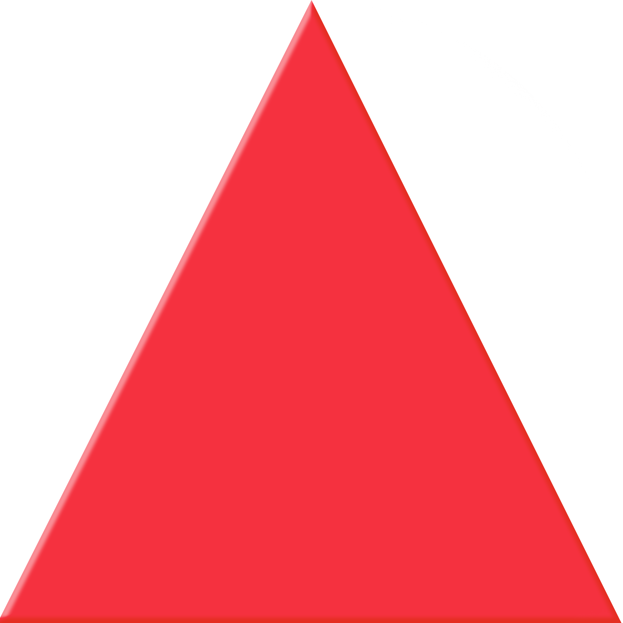 Right Triangle Clipart - Red Triangle - Png Download - Full Size ...