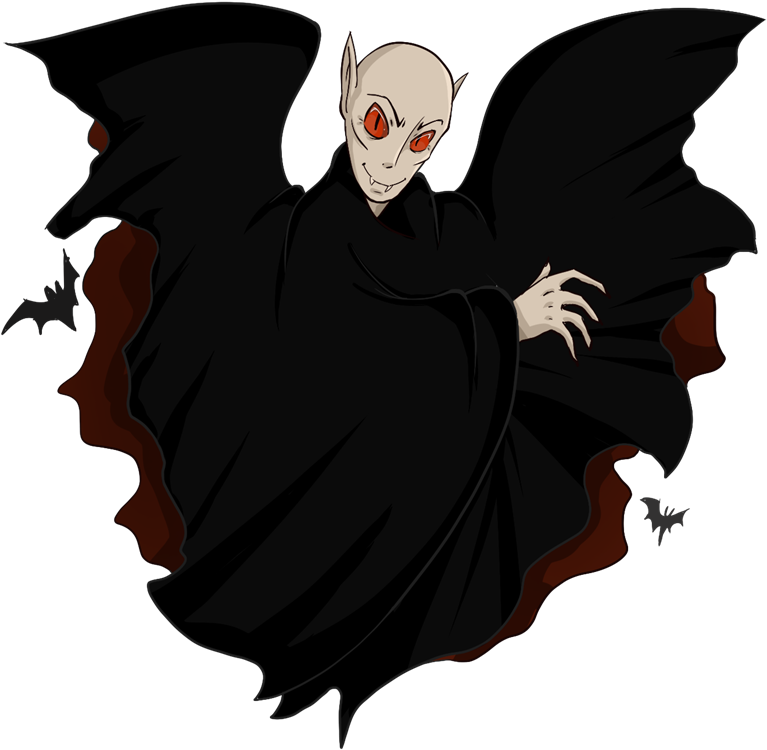 You Can Use This Evil Looking Count Dracula Clip Art - Transparent ...