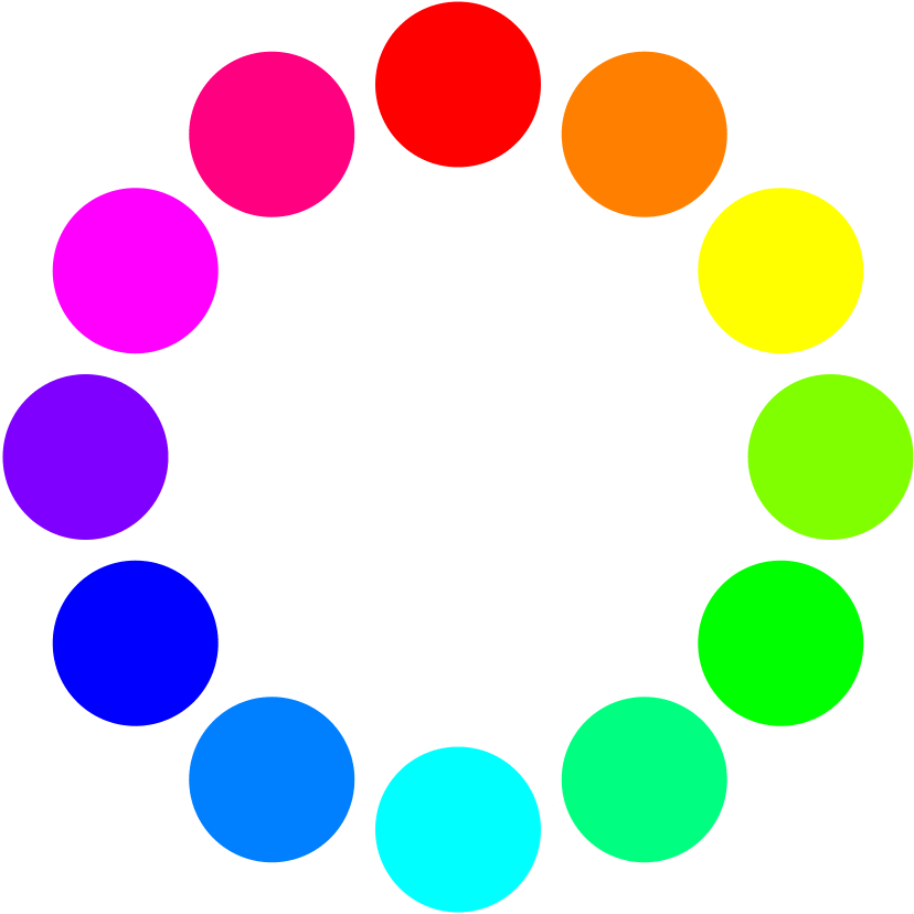 Color Circles Clip Art At Clker - Color Wheel Circles - Png Download ...