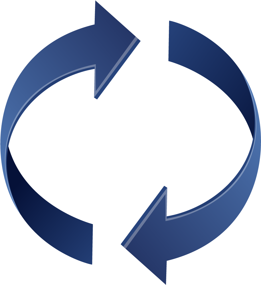 Download Circle With Arrows Clip Art Clipartfest Clipart - 2 Arrows ...