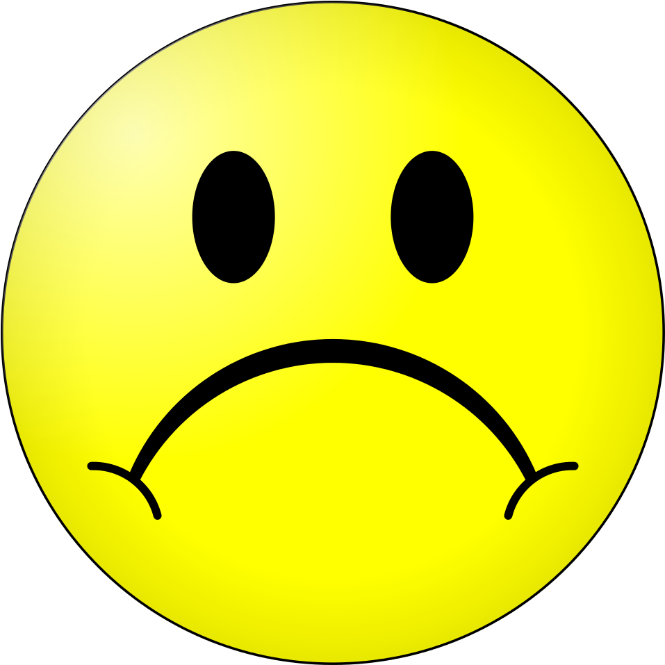 Download Sad Face Smiley Free Download Clip Art On - Frowny Face - Png ...
