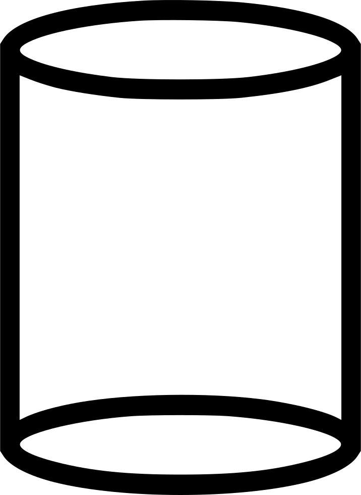 Cube Clipart Cylinder Shape - Cylinder Icon Png Transparent Png - Full ...