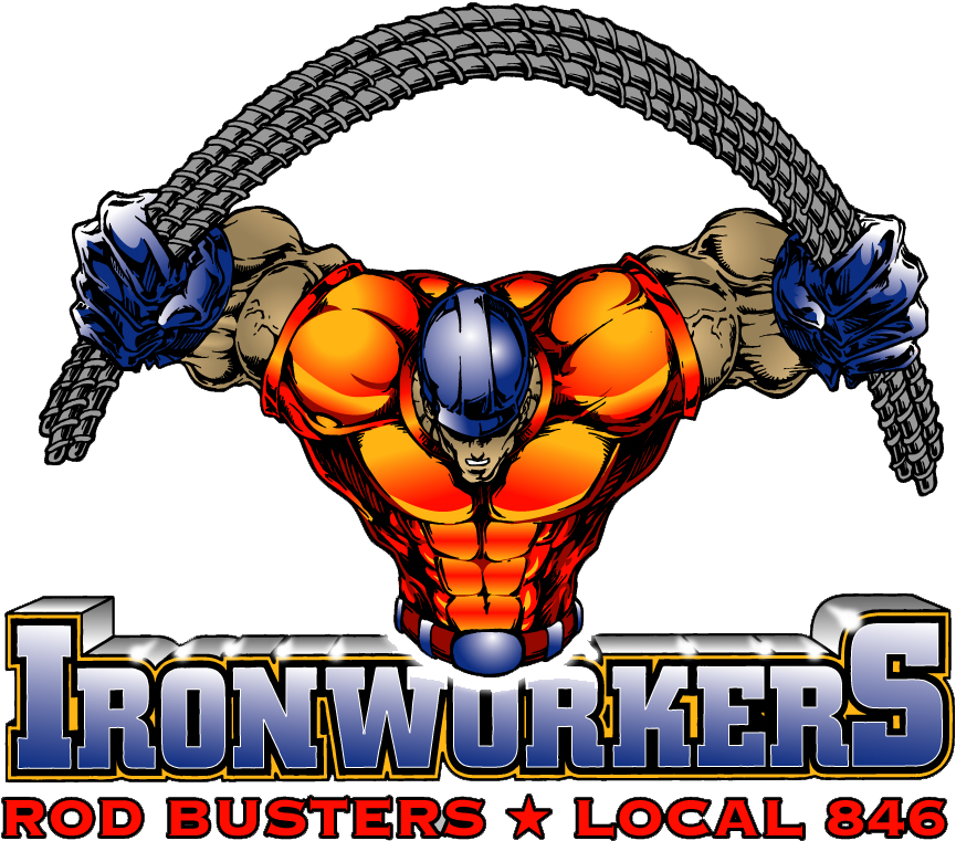 Download Ironworkers Local 846 Clipart Ironworker Iron Workers ...