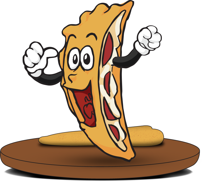 Calzone - Cartoon Clipart - Full Size Clipart (#1018711) - PinClipart