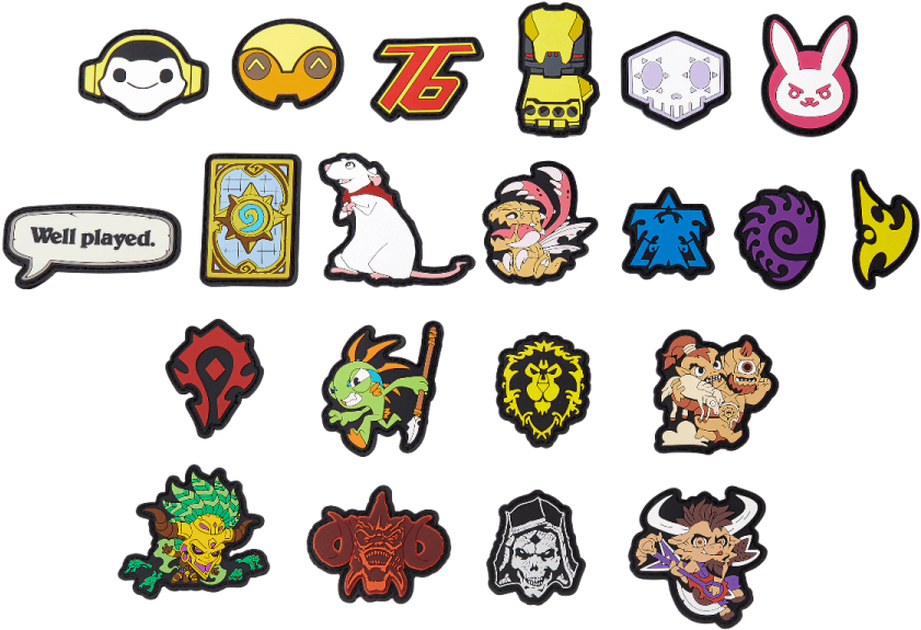 Blizzard Badge Booster Pack Clipart - Full Size Clipart (#1025041 ...