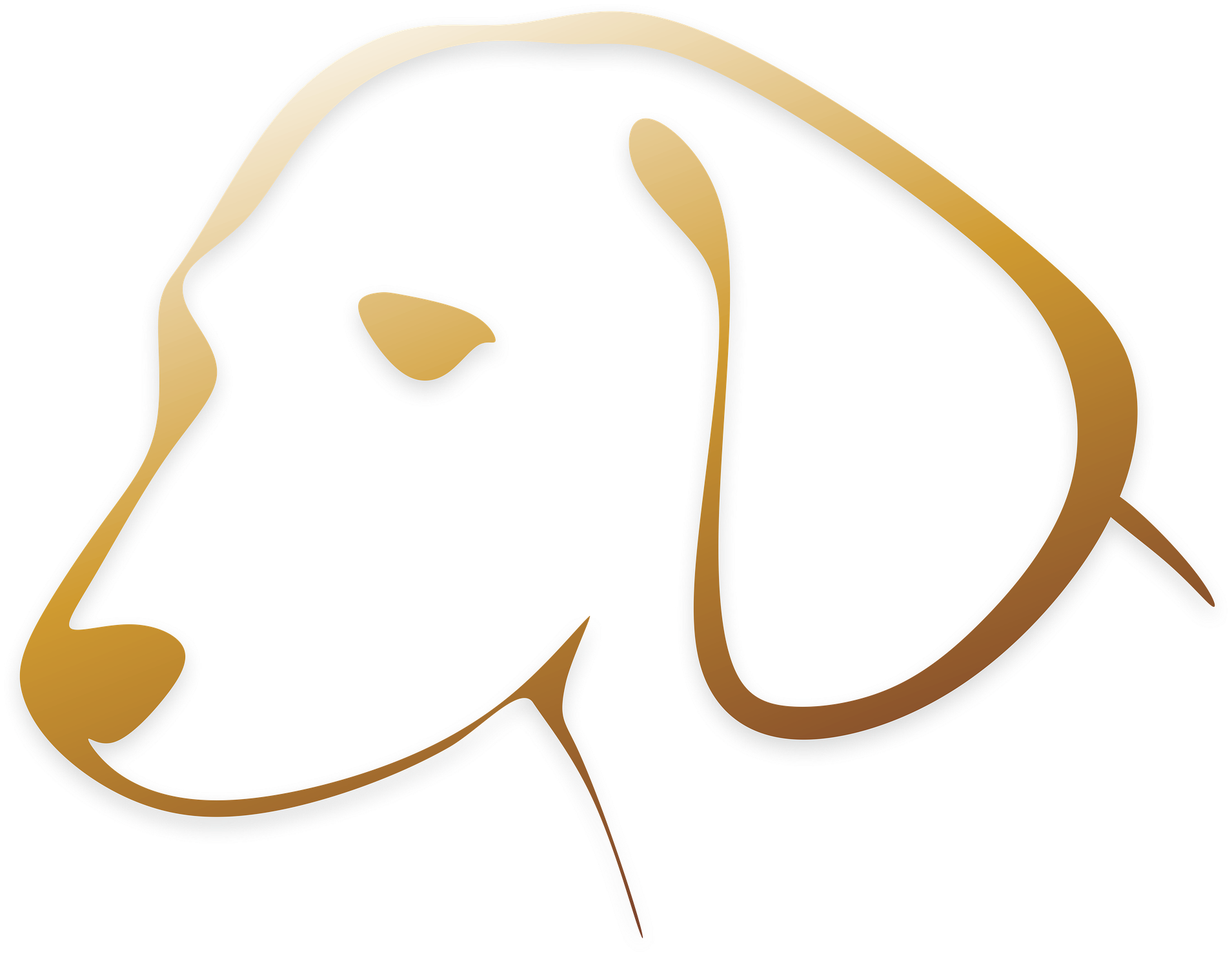 Dog Logos Transparent Clipart - Full Size Clipart (#1025043) - PinClipart