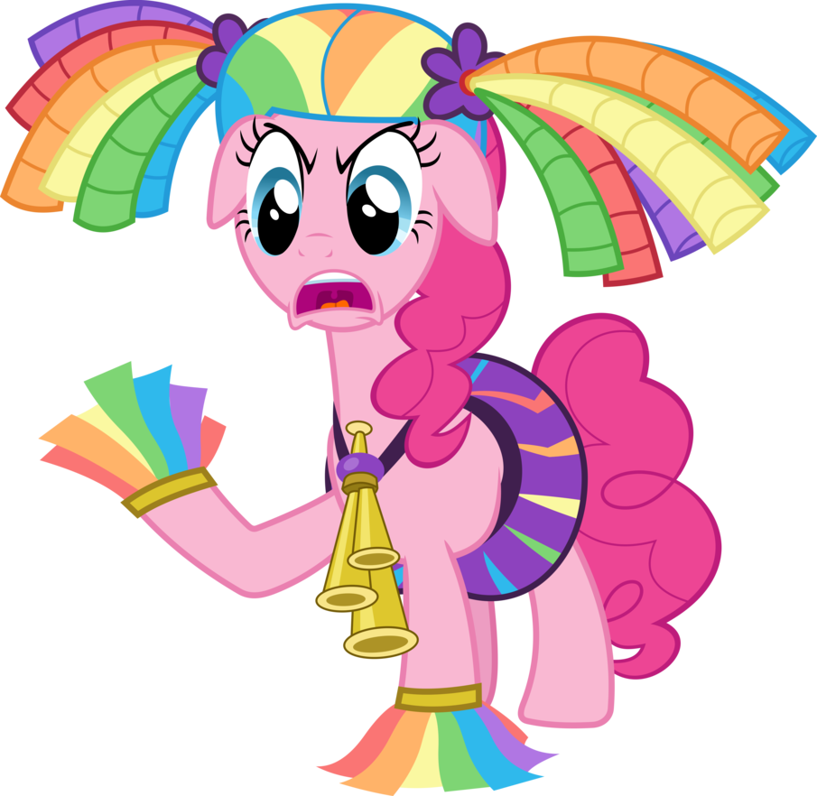 Pinkie Pie Cheer Rage By Dasprid - Mlp Pinkie Pie Cheering Clipart ...