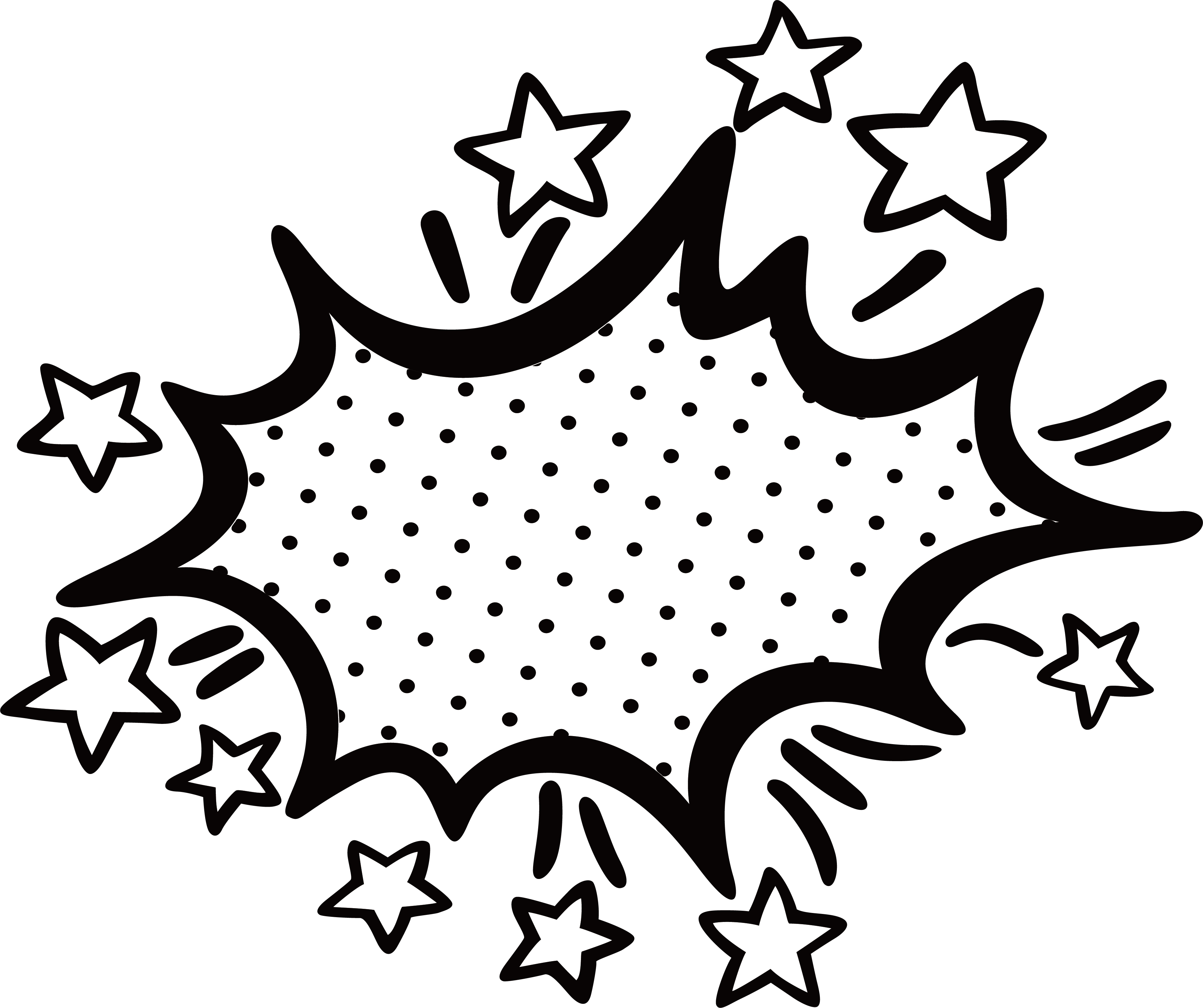 Clipart Explosion Line Art - Png Explosion Black&white Transparent ...