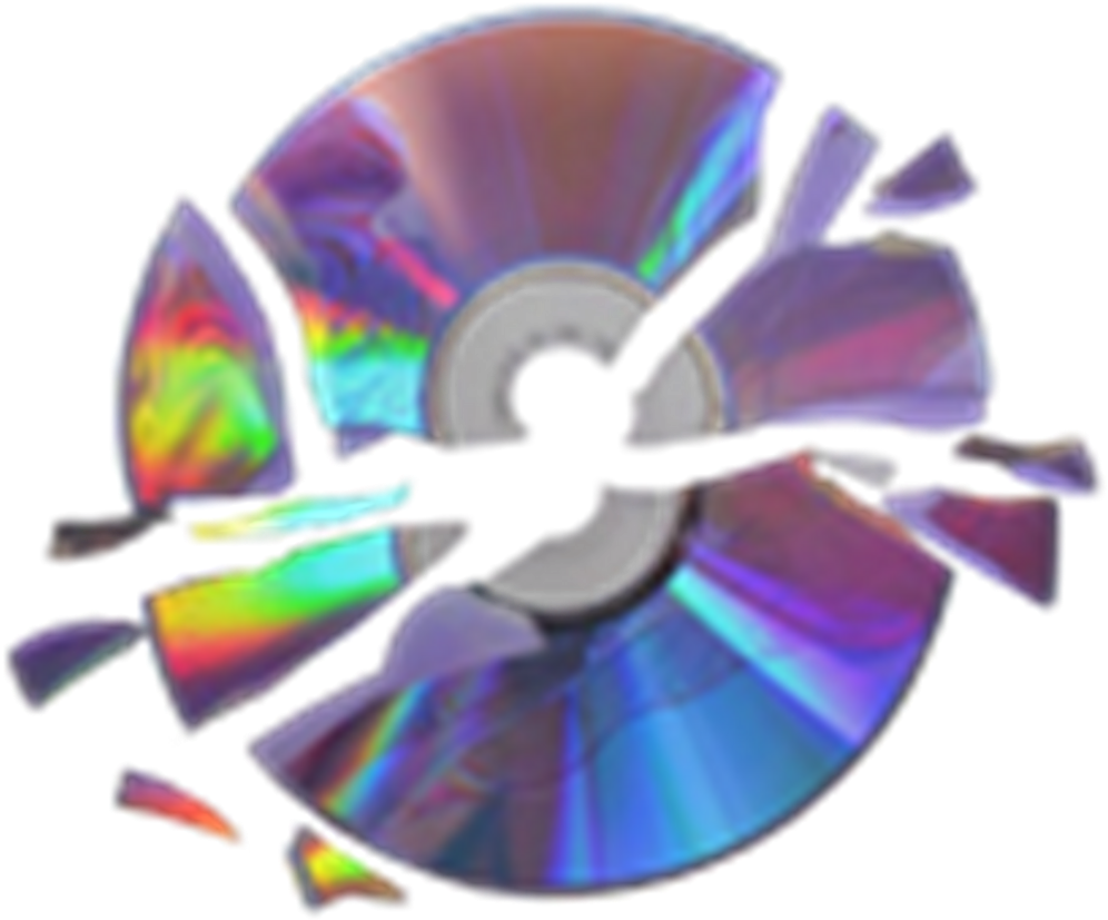 Disk Brokendisk Dvd Holographic - Cd Png Clipart - Full Size Clipart ...