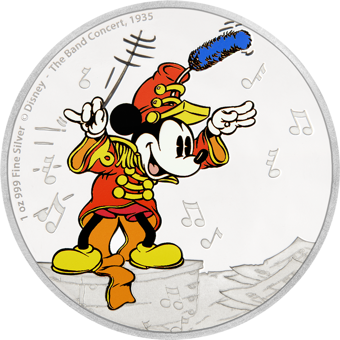 2016 Mickey Through The Ages - The Band Concert 1oz Clipart - Full Size ...