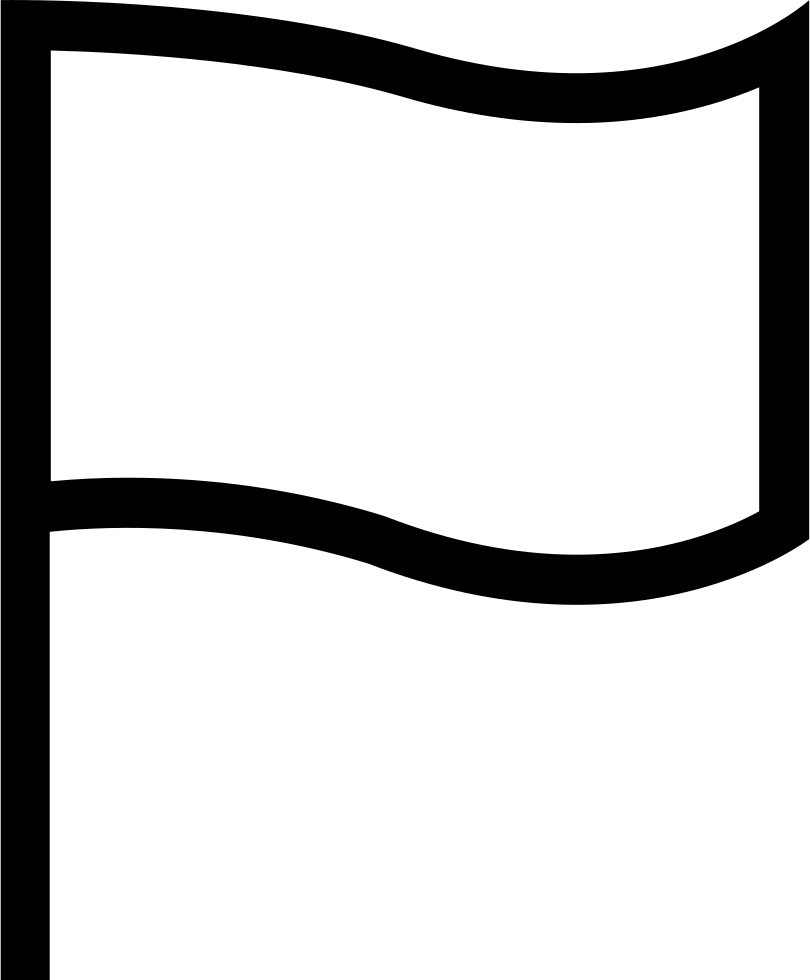 Flag Line Comments Clipart - Full Size Clipart (#1041980) - PinClipart