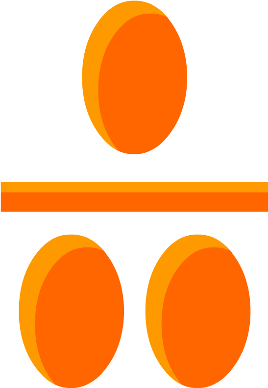 Fractions - Circle Clipart - Full Size Clipart (#1048952) - PinClipart