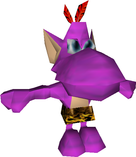 Download Zip Archive - Banjo Kazooie Grublin Clipart - Full Size ...