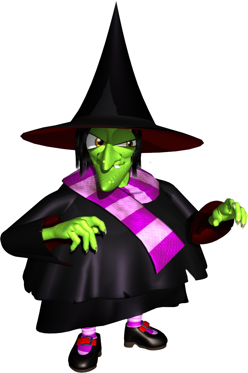 Witch From Banjo Kazooie Clipart - Full Size Clipart (#1056906 ...