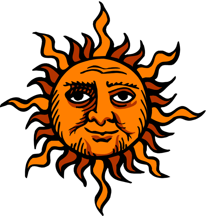 Sun Clip Art - Png Download - Full Size Clipart (#1061411) - PinClipart