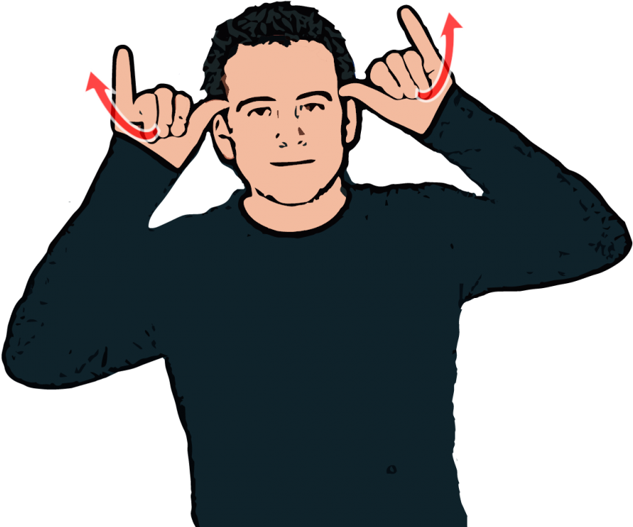 British Sign Language - Sheep British Sign Language Clipart - Full Size ...