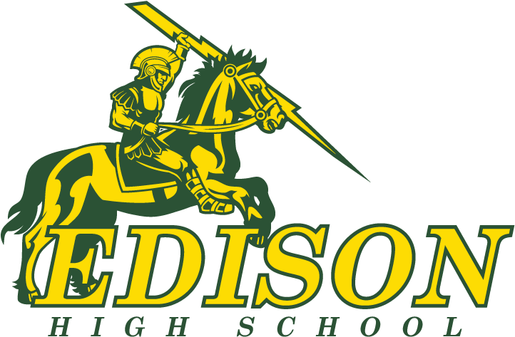 28 Collection Of Charger Mascot Clipart - Edison High School Logo - Png ...