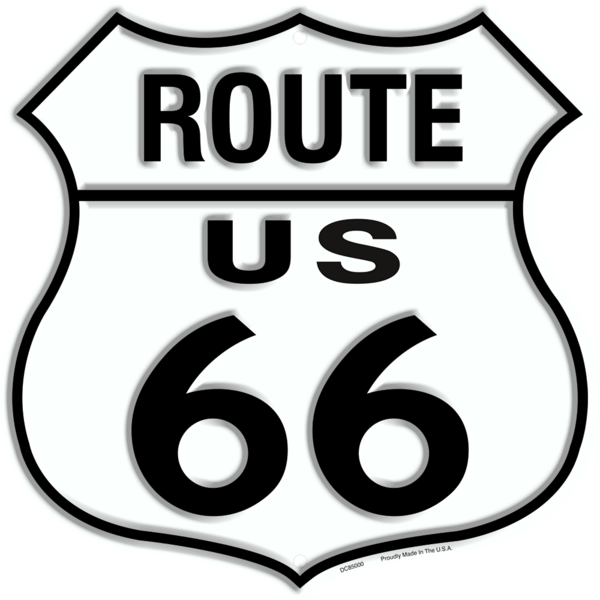 Route 66 Shield - Route 66 Arizona Sign Clipart - Full Size Clipart ...