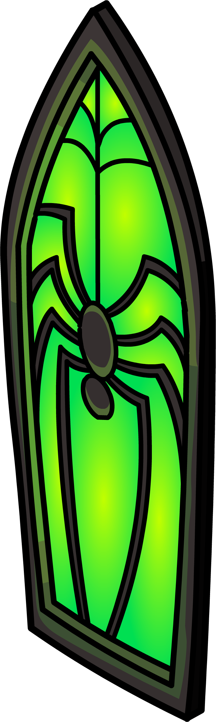 Black Widow Window Sprite 008 - Stained Glass Clipart - Full Size ...
