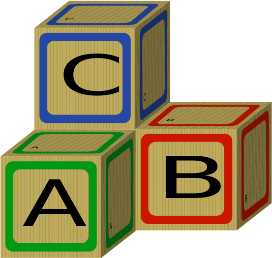 Abc - Abc Blocks Clipart - Png Download - Full Size Clipart (#1087854 ...