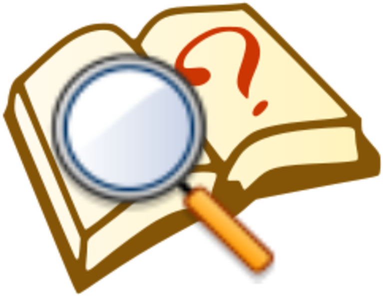 Book With Question Mark Clipart - Png Download - Full Size Clipart ...