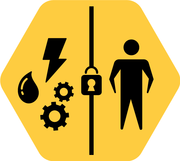 Isolate Hazardous Energy Sources - Glyph Clipart - Full Size Clipart ...