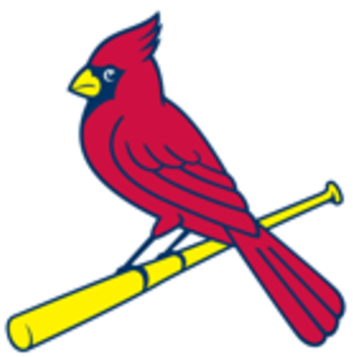 St Louis Cardinals Bird On Bat Clipart - Full Size Clipart (#1093480 ...