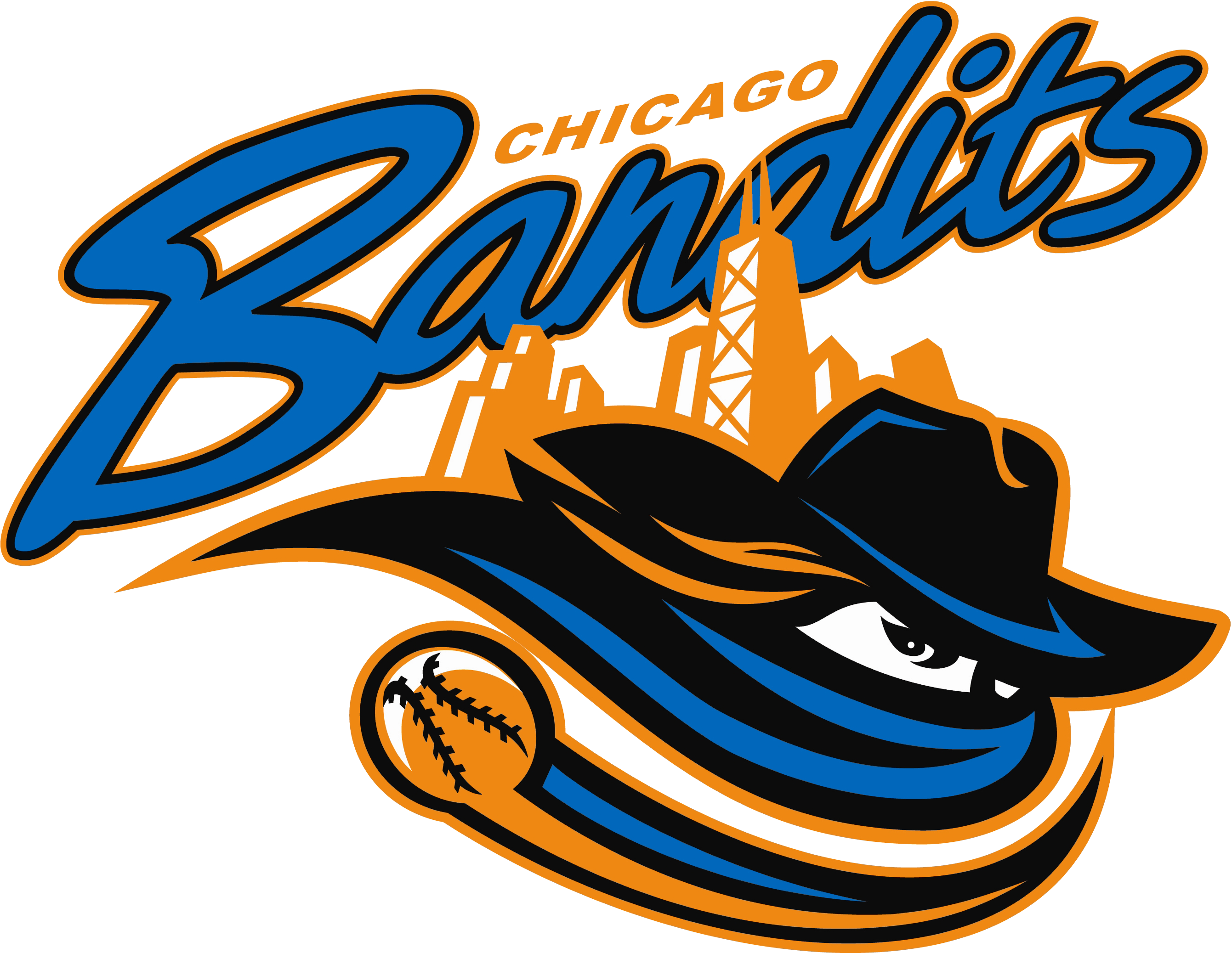 Chicago Bandits Logo1 L - Chicago Bandits Logo Clipart - Full Size ...