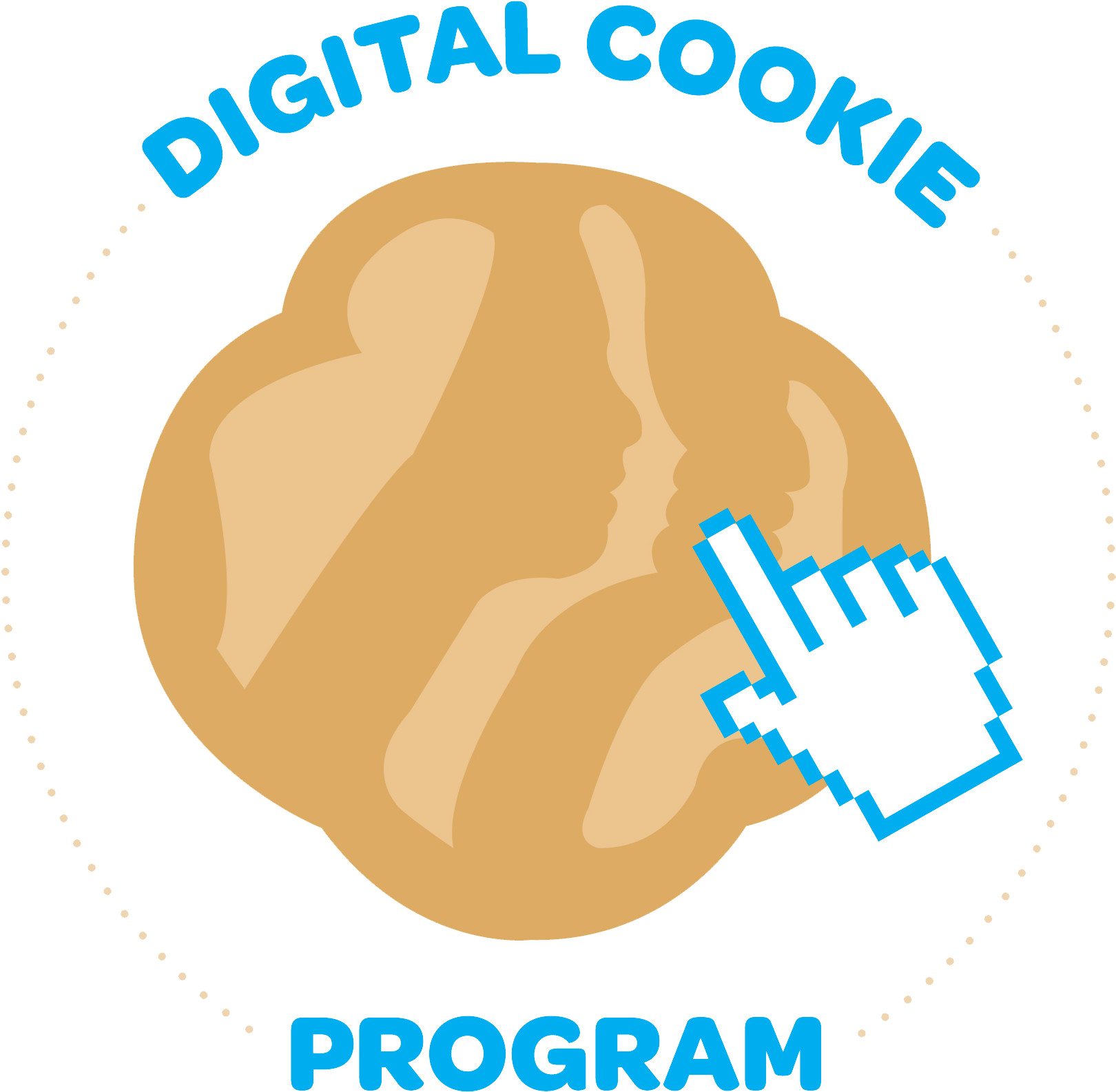 Digital Cookie Logo - Hand Clipart - Full Size Clipart (#114622 ...