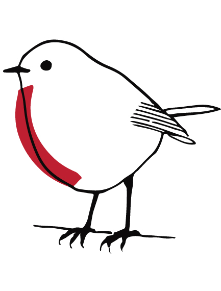 Robin Logo - Robin Clipart - Full Size Clipart (#1110121) - PinClipart