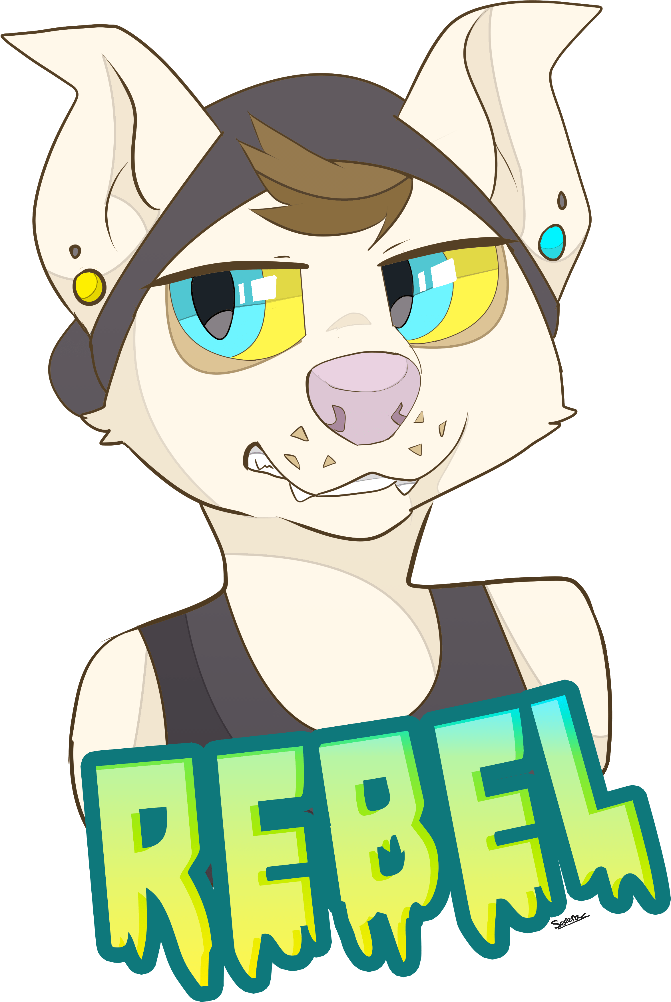 Rebel - Cartoon Clipart - Full Size Clipart (#1123525) - PinClipart