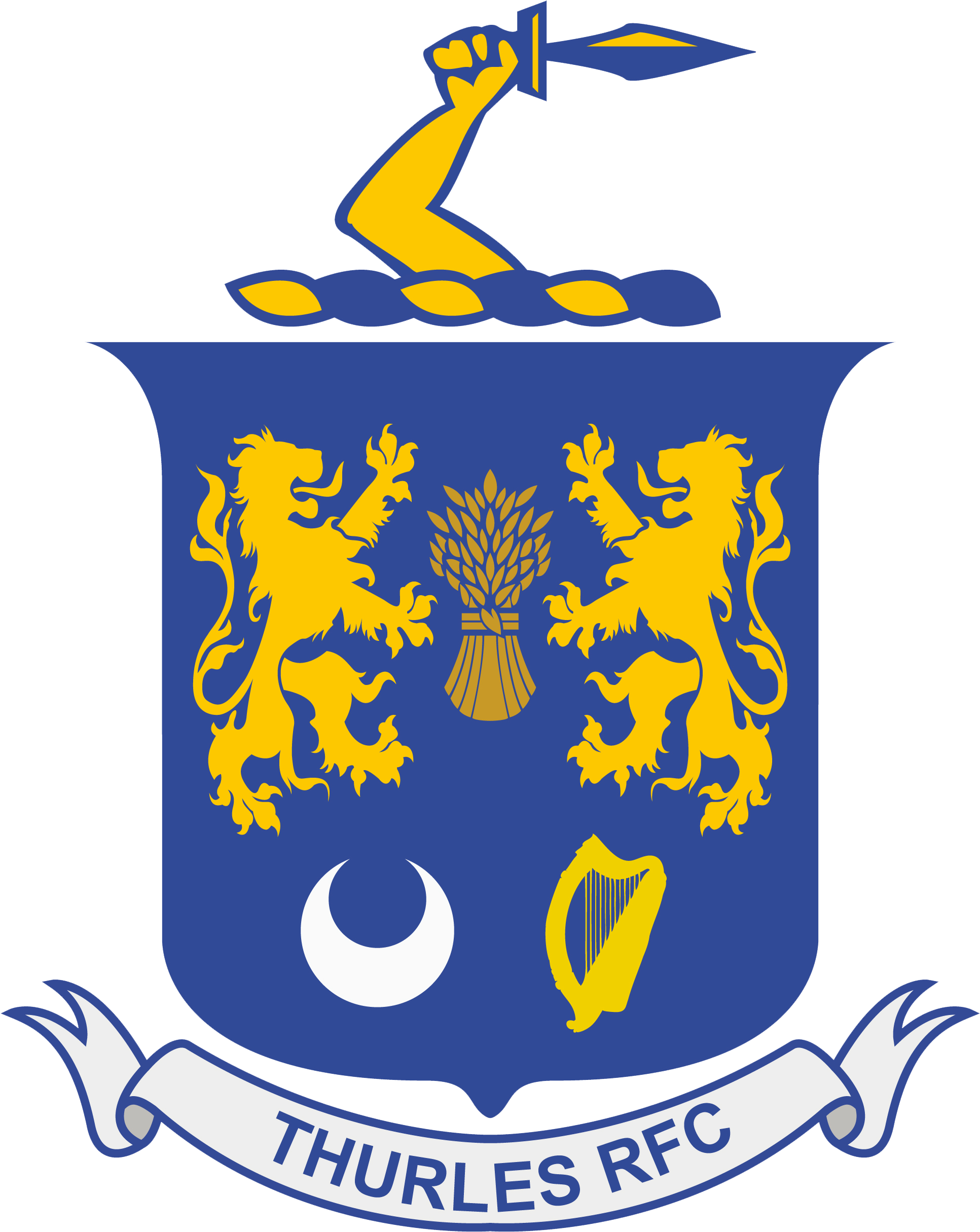 Thurles-rfc Crest - Thurles Rfc Clipart - Full Size Clipart (#1127480 ...