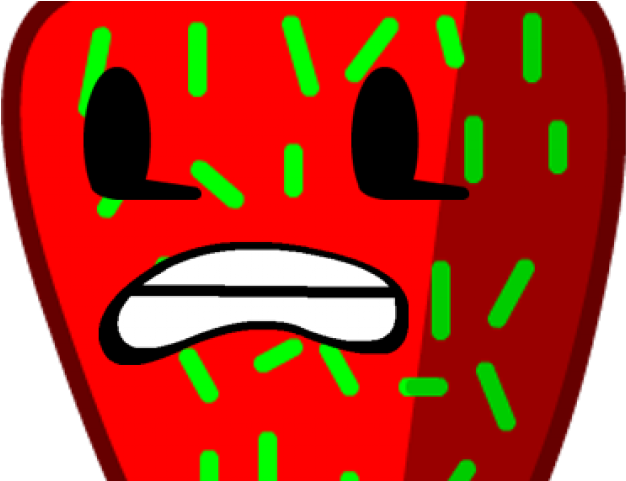 Grenade Clipart Bfdi - Strawberry - Png Download - Full Size Clipart ...
