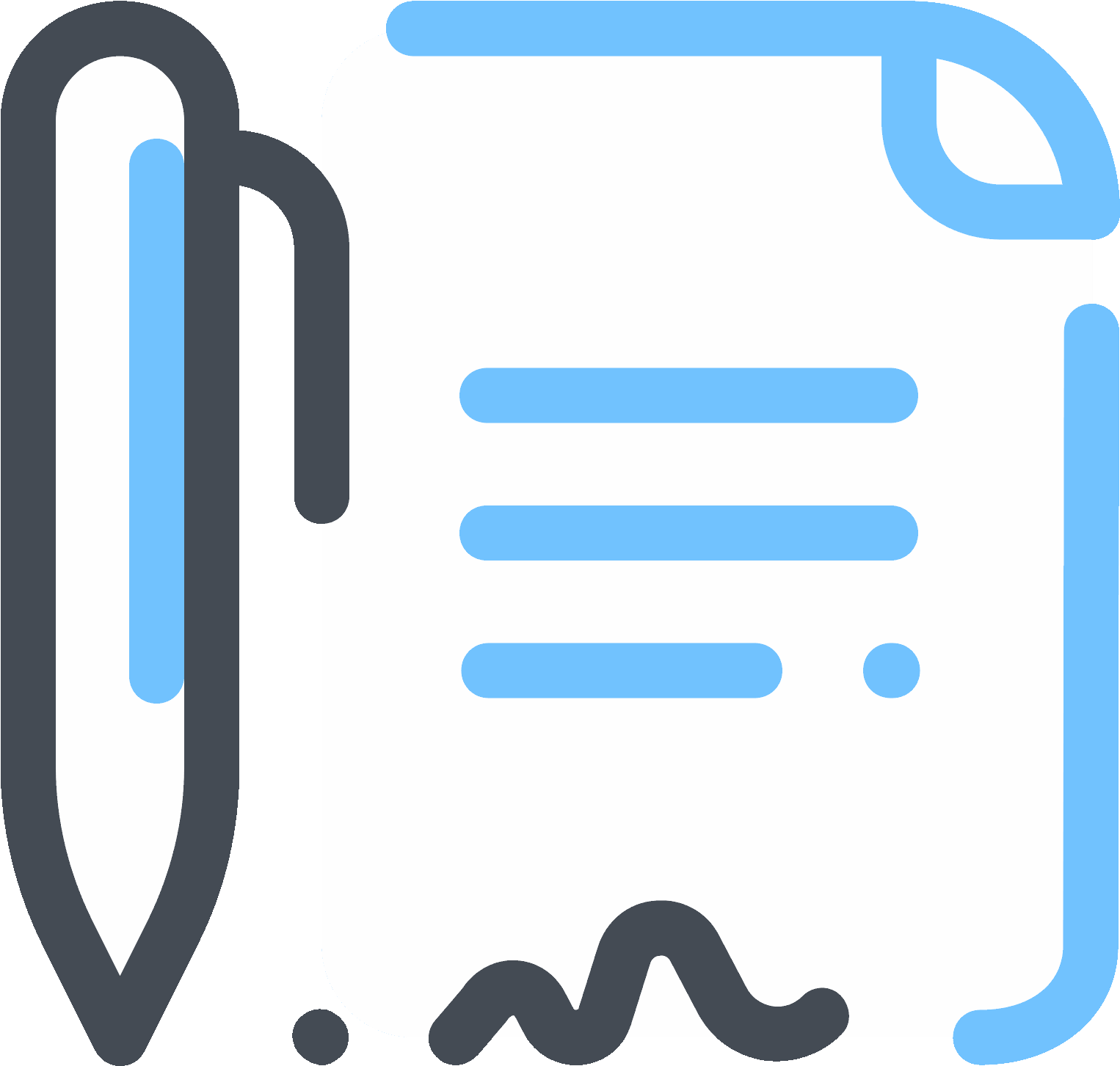 Sign Document Icon Icon Clipart Full Size Clipart 1145244