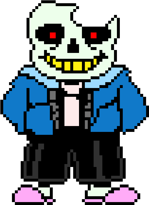 Sans Undertale Pixel Clipart - Full Size Clipart (#1145311) - PinClipart