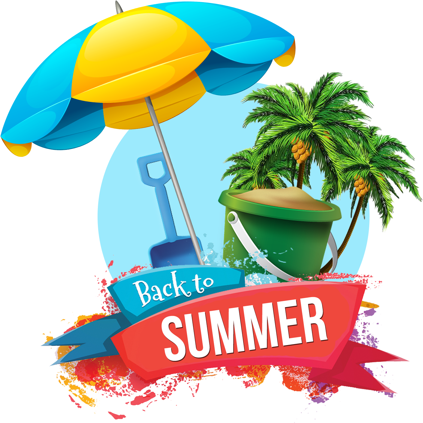 Vector Transparent Summer Png Clipart - Full Size Clipart (#1147504 ...