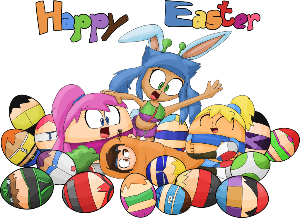 Happy Easter 2015 By - Cartoon Clipart - Full Size Clipart (#1152882) - PinClipart