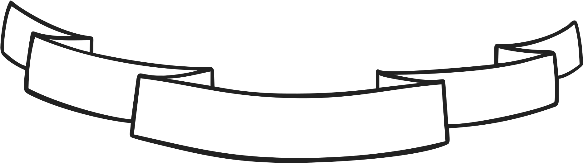 Open - Ribbon Svg Clipart - Full Size Clipart (#1166432) - PinClipart