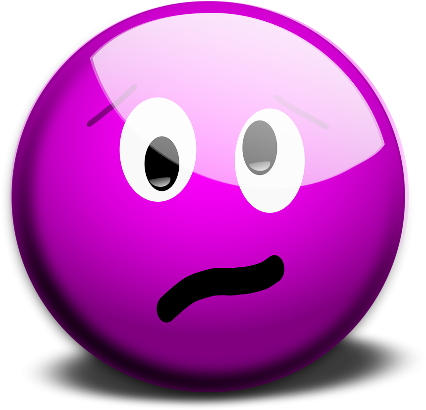 Purple Smiley Face Clip Art N14 - Smiley Emoticon - Png Download - Full ...