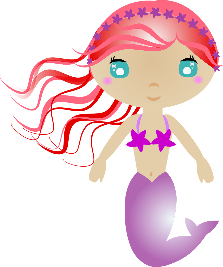 Mermaid - Clip Art - Png Download - Full Size Clipart (#1171178 ...