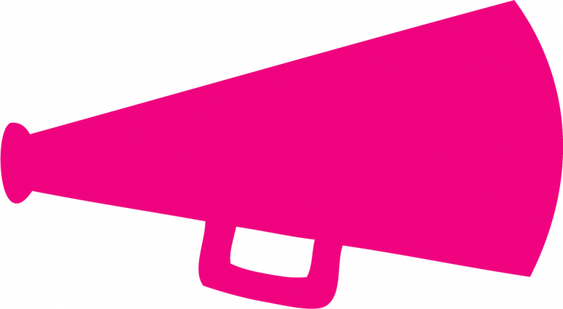 Pink Megaphone - Pink Megaphone Clipart - Png Download - Full Size ...