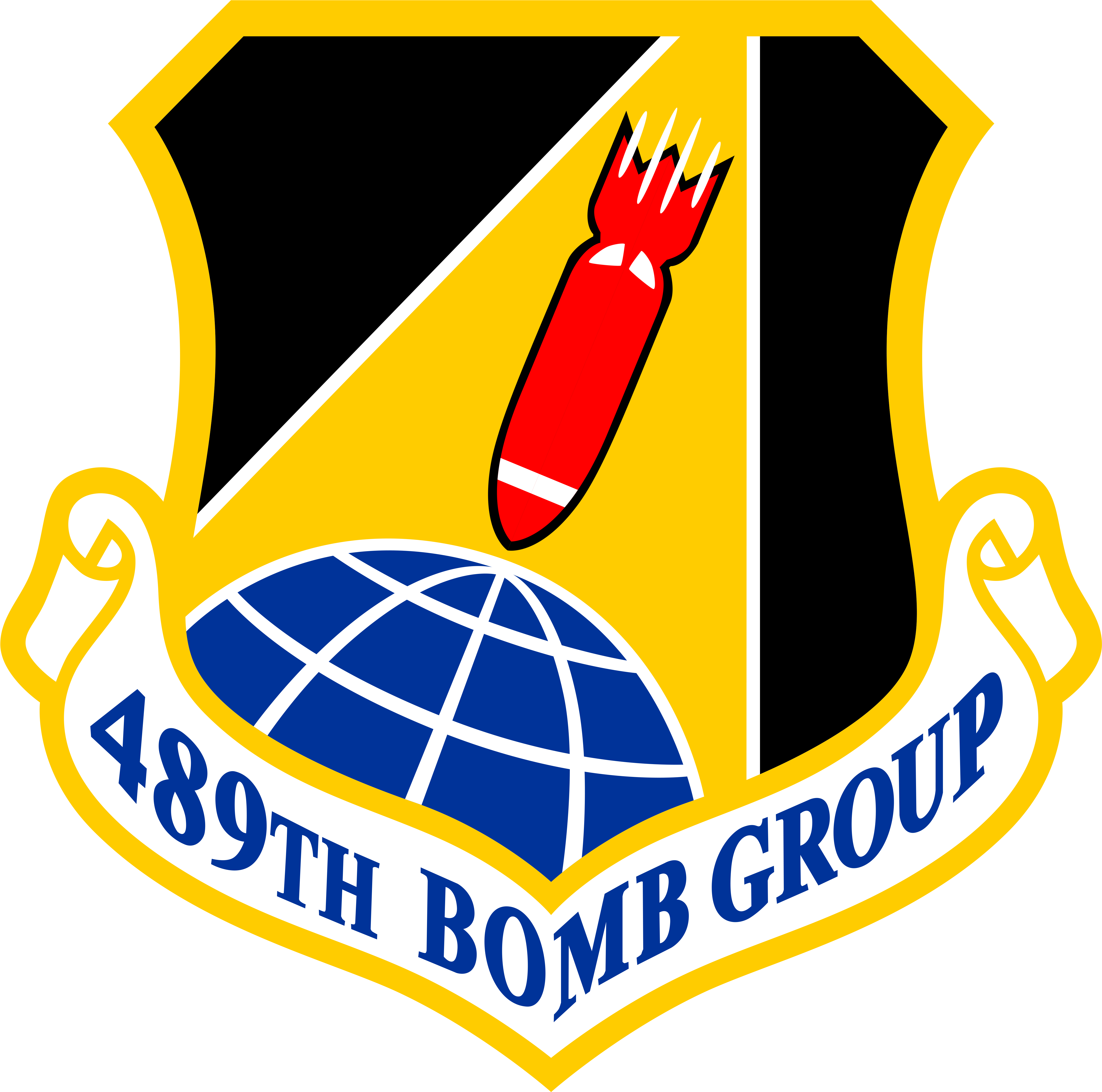 489th Bomb Group - Air Force Clipart - Full Size Clipart (#1182596 ...