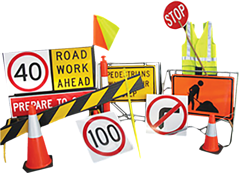 Road Work Signs Clipart - Full Size Clipart (#1186400) - PinClipart